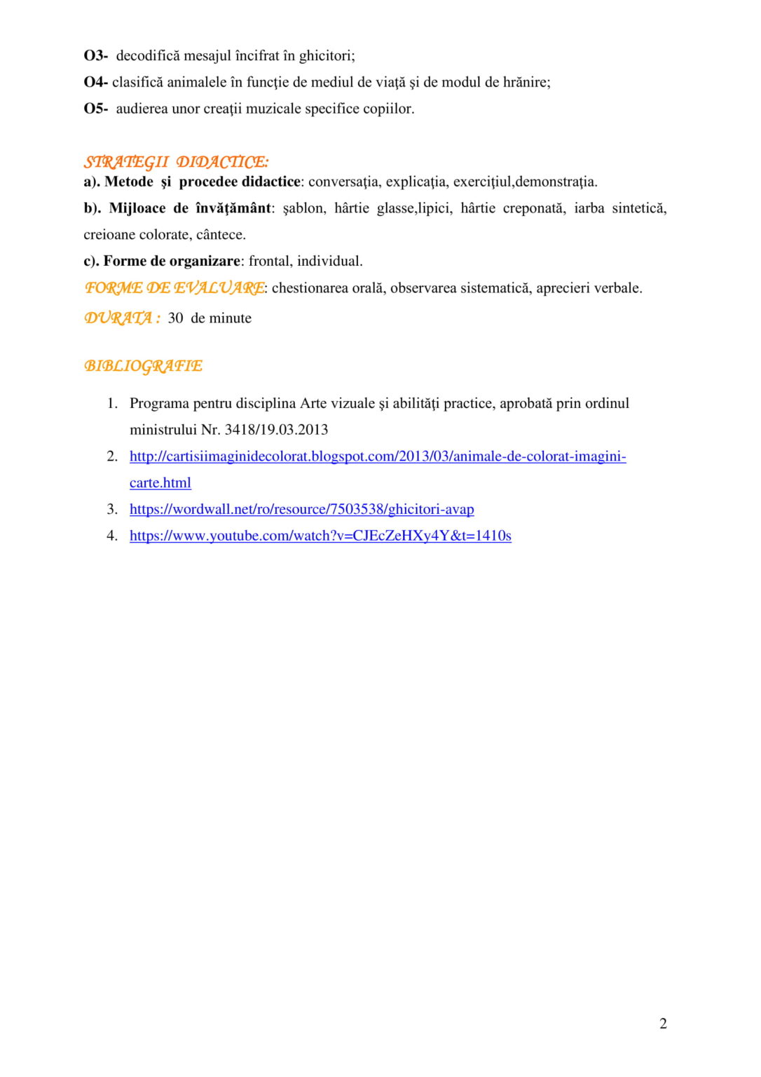 AcademiaABC – Proiect didactic AVAP- „Ieduţul”-Colaj