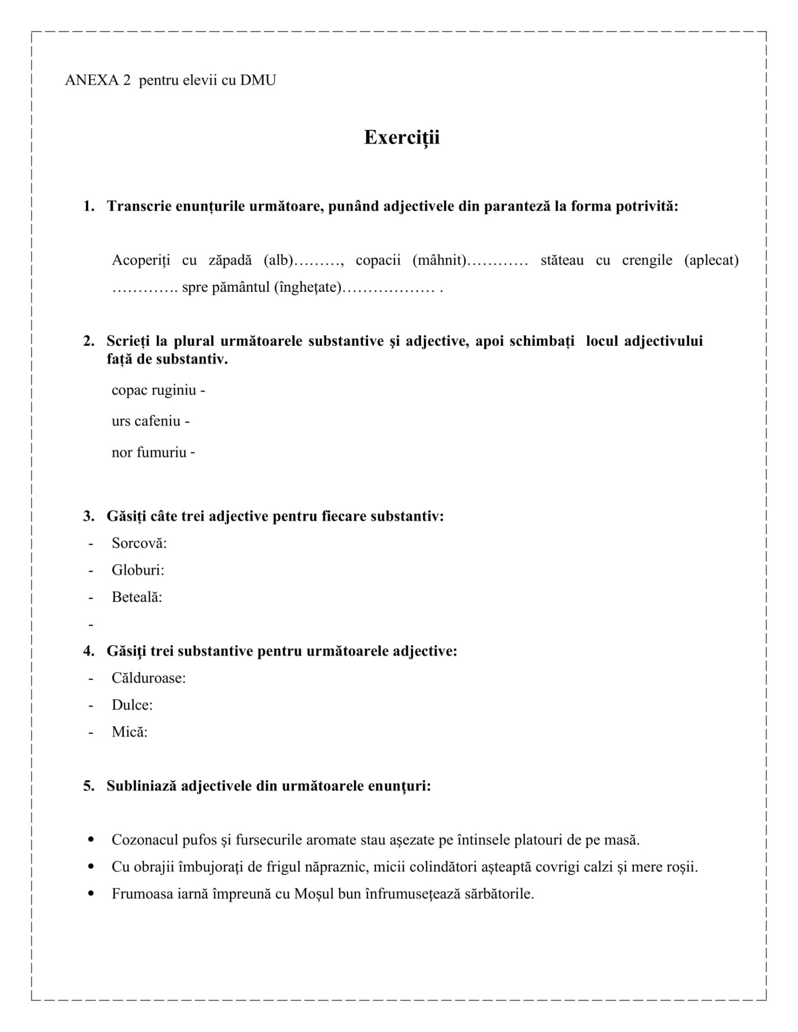 AcademiaABC – Proiect didactic-Adjectivul Clasa a V-a