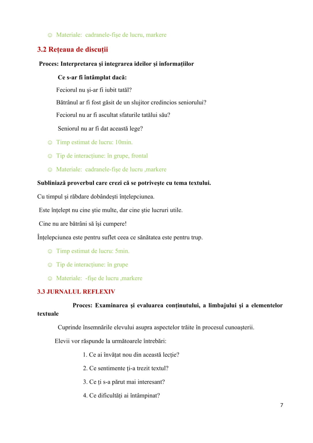 AcademiaABC – Fișă de lucru-Textul literar narativ