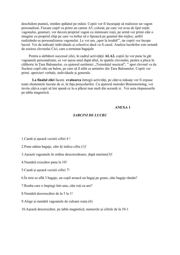 AcademiaABC – Proiect didactic integrat Grădiniță-„Micii conductori”