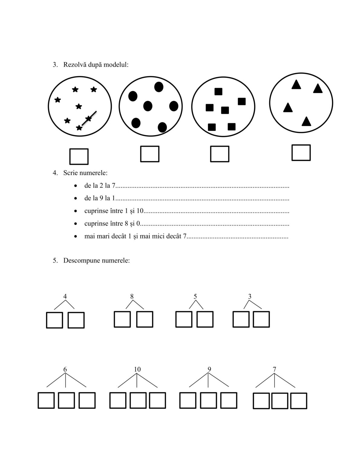 AcademiaABC – Fișă de lucru-MEM Clasa pregătitoare(Ameliorare/Recuperare)