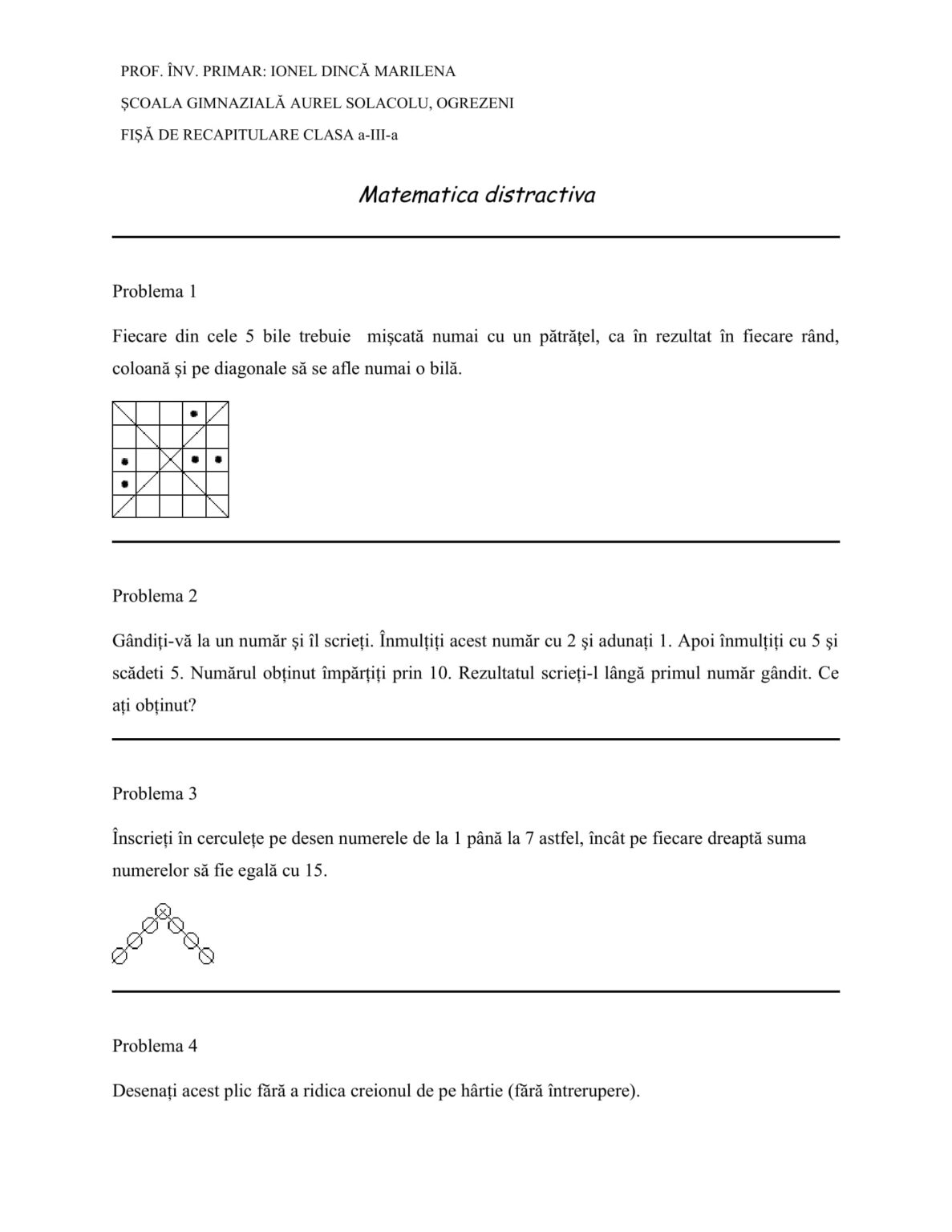 AcademiaABC – Matematică distractivă-Clasa a III-a(Dezvoltare)