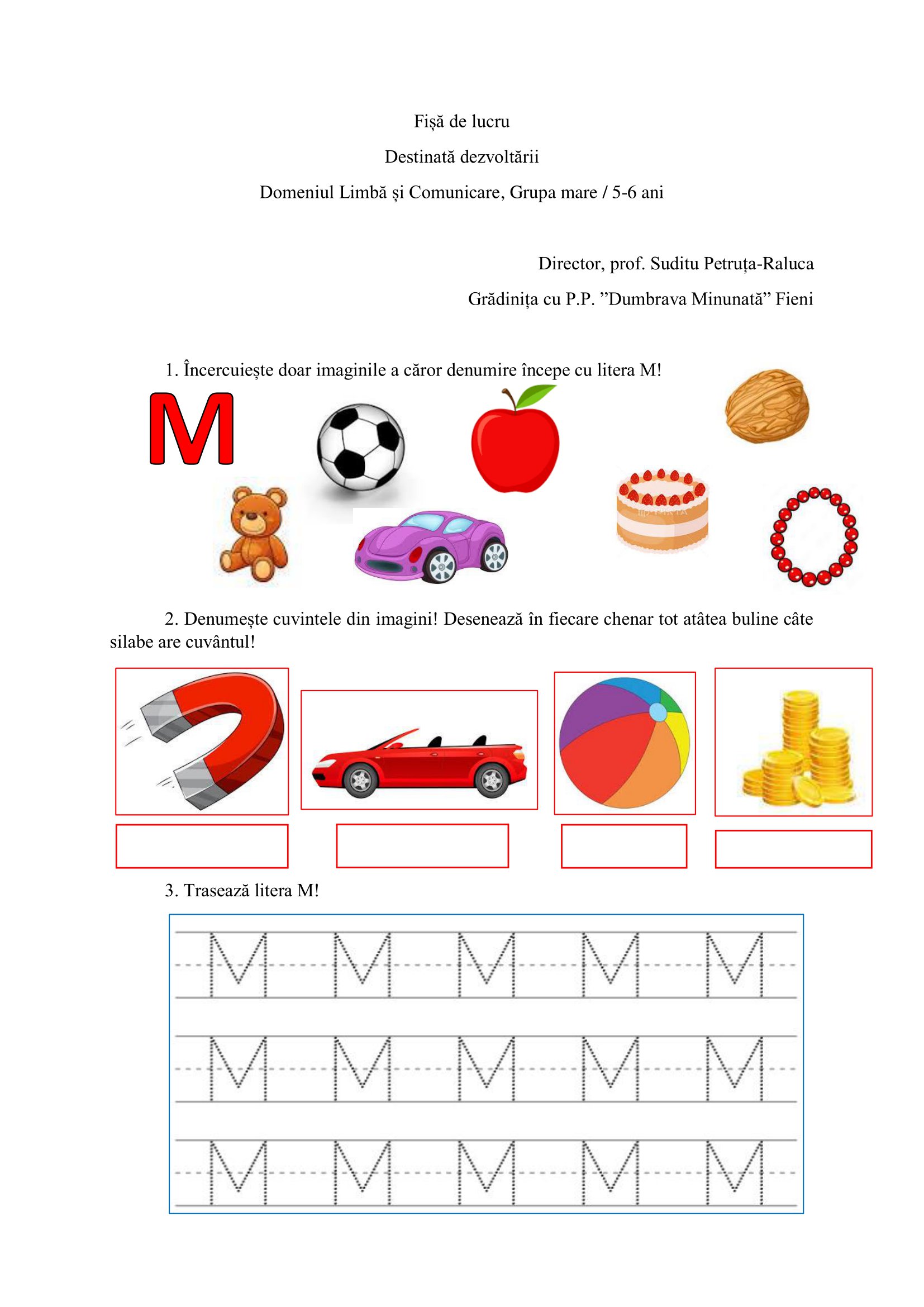 AcademiaABC – Fișă de lucru-Grupa mare DLC (Dezvoltare)