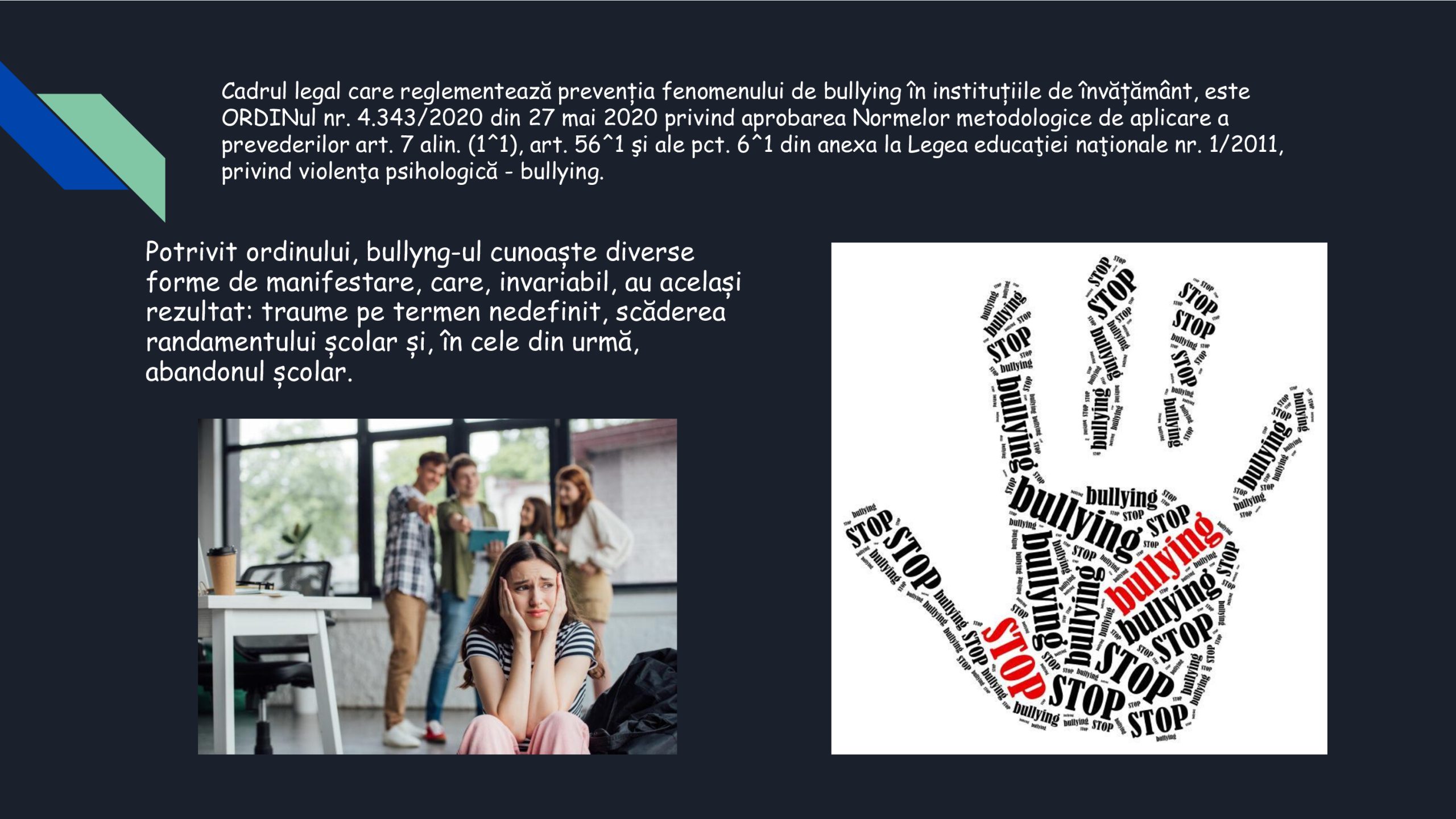 AcademiaABC – Bullying-ul - Forme de manifestare și mijloace de prevenție