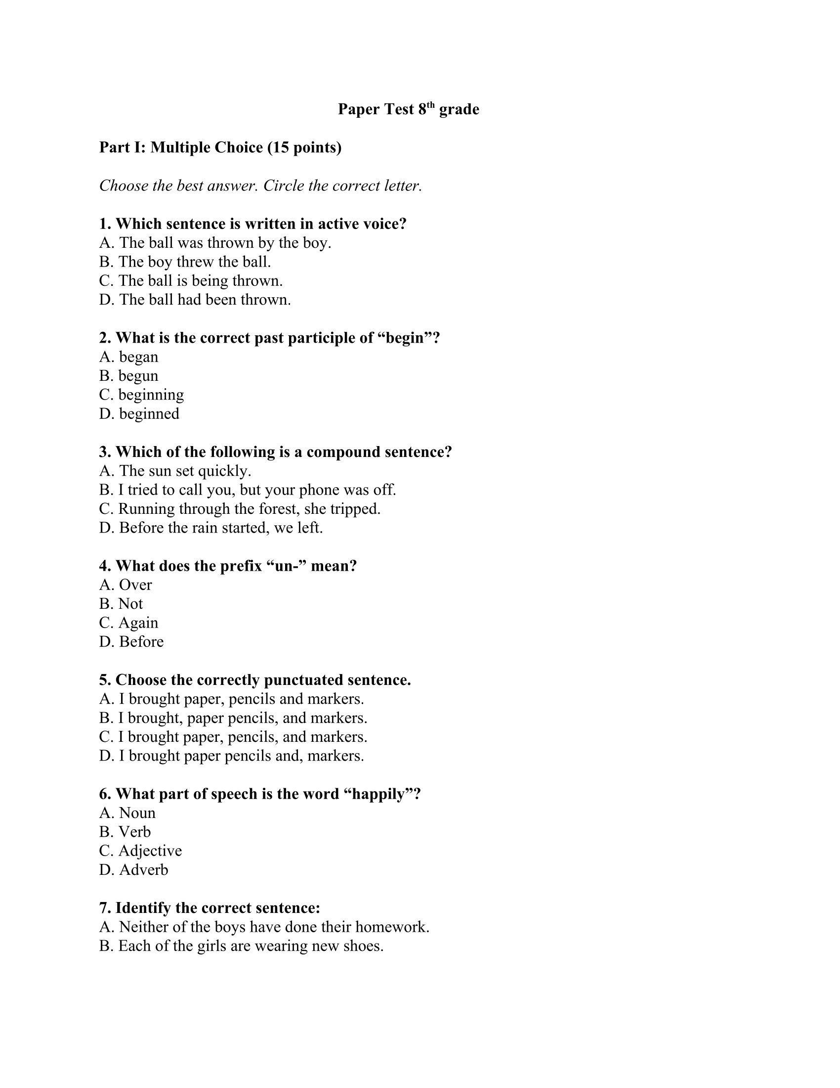 AcademiaABC – Worksheet Developing Present Simple & Present Continuous Knowledge-Grade 3